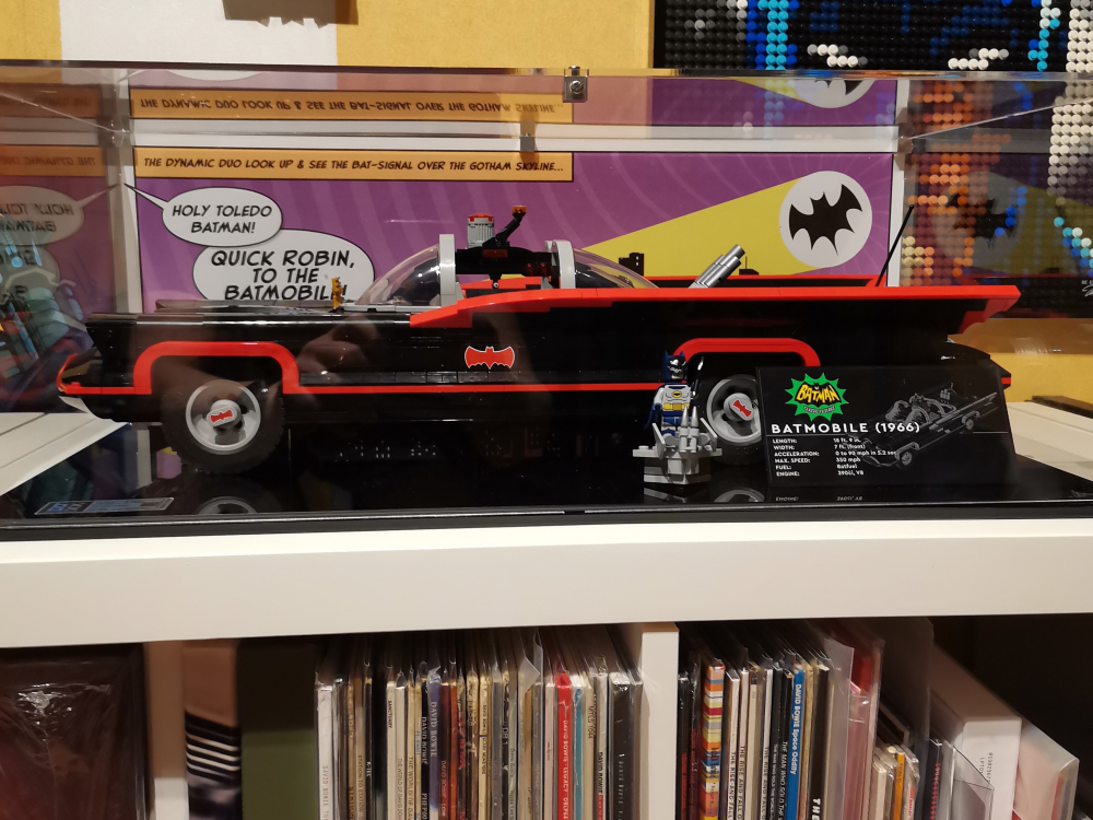 LEGO® Batman™: The Classic TV Series Batmobile™ (76328) Display Case