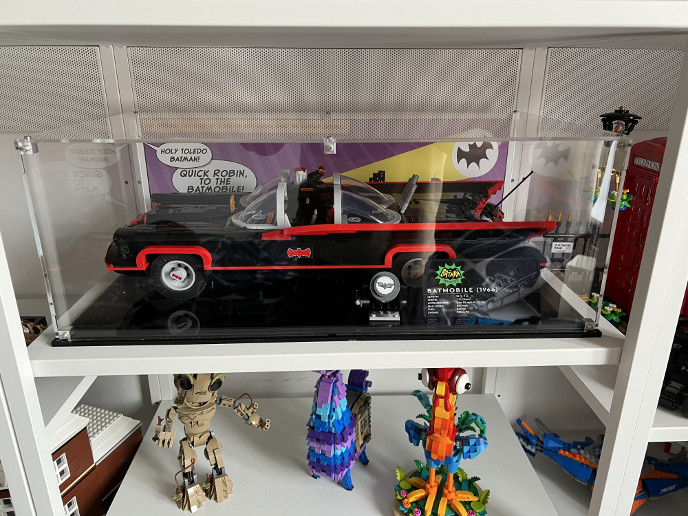 LEGO® Batman™: The Classic TV Series Batmobile™ (76328) Display Case