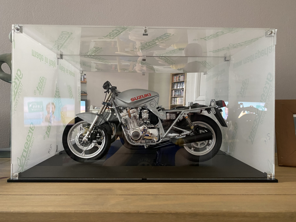 Custom Display Case - Matt Black Base