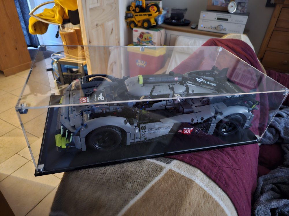 Custom Display Case - Matt Black Base