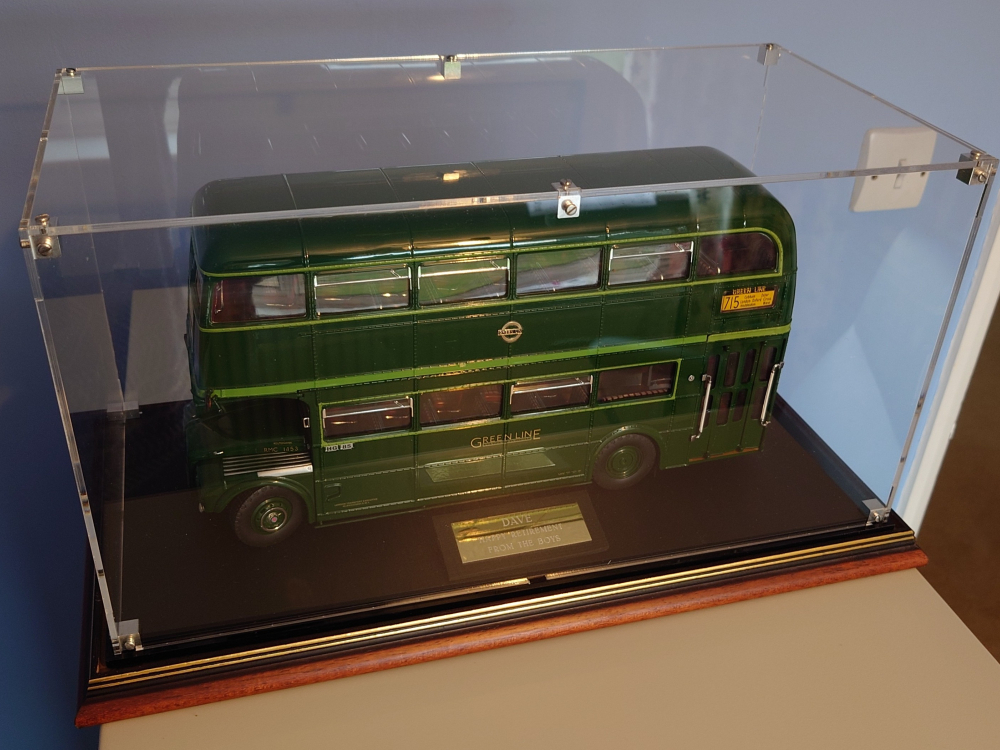 Custom Display Case - Matt Black Base