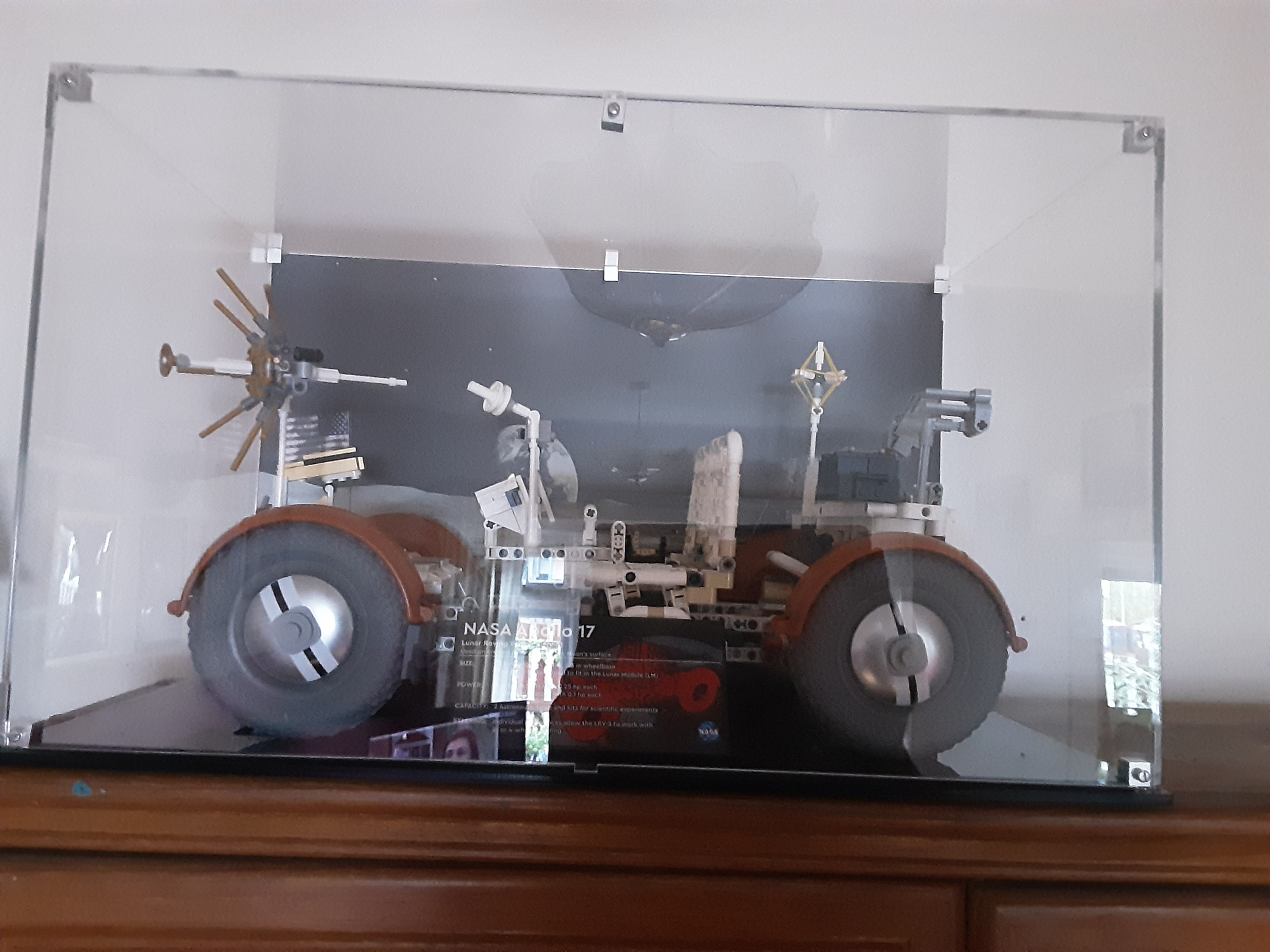 LEGO® NASA Apollo Lunar Roving Vehicle - LRV (42182) Display Case