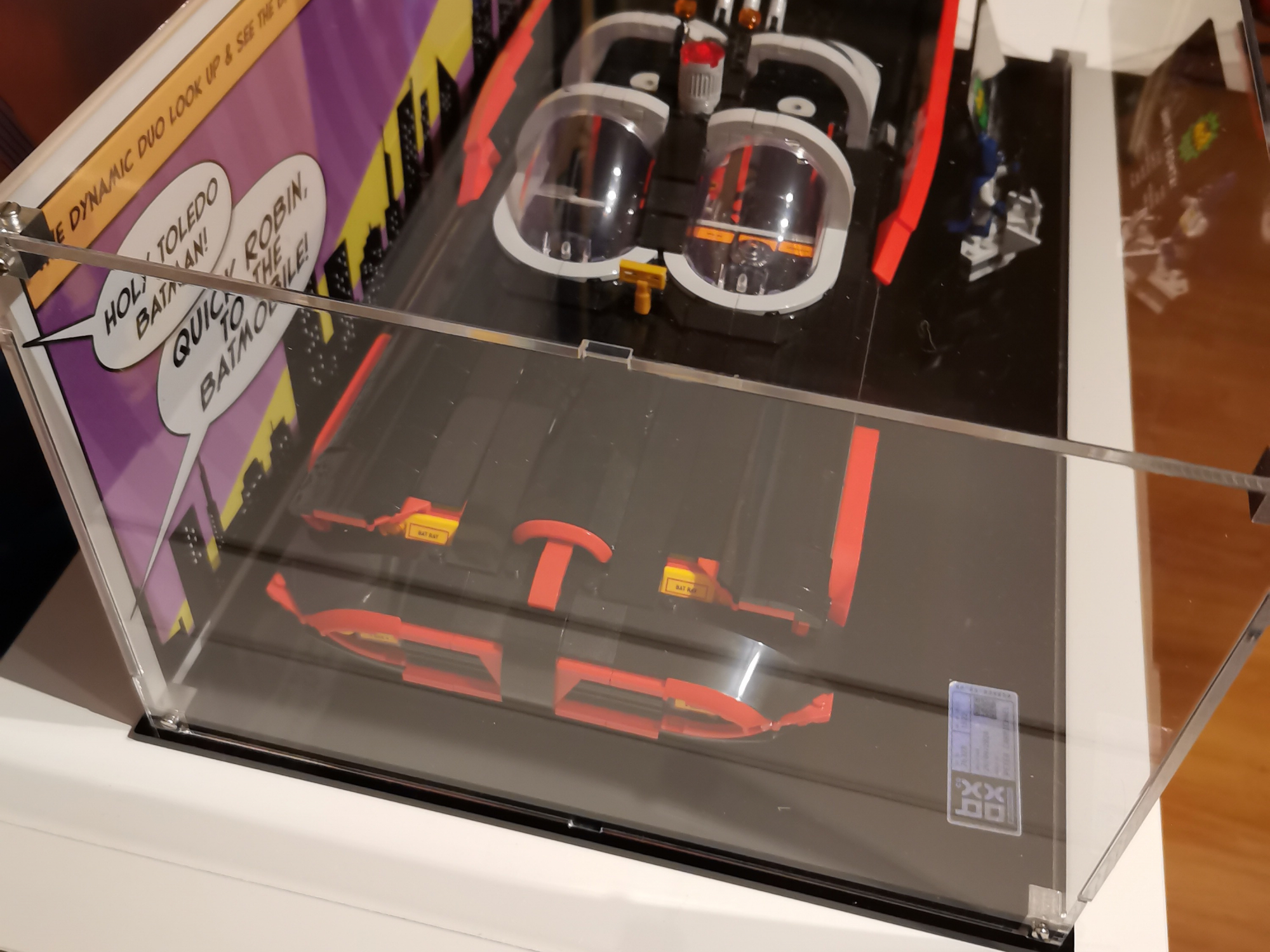 LEGO® Batman™: The Classic TV Series Batmobile™ (76328) Display Case