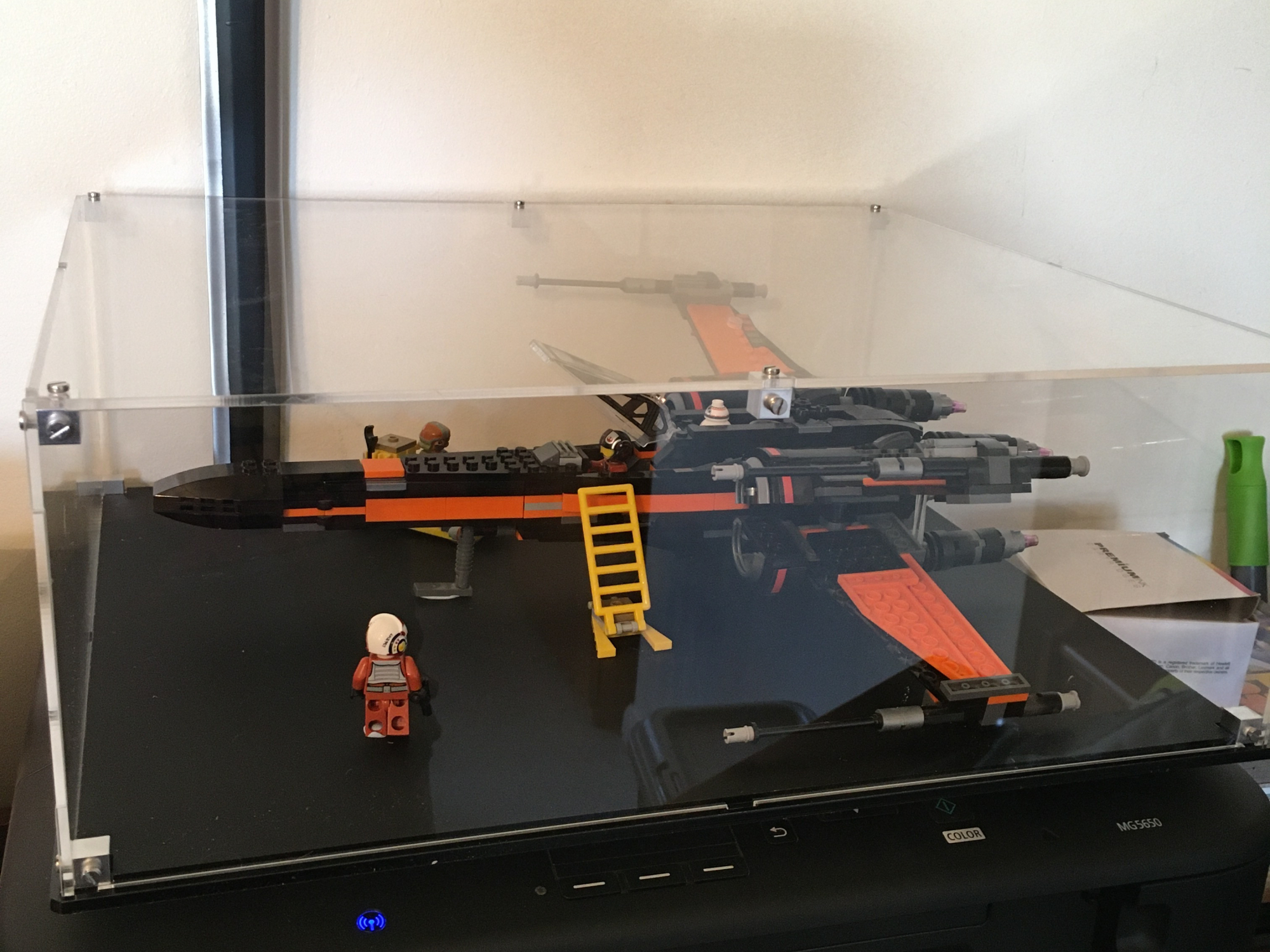 Custom Display Case - Matt Black Base