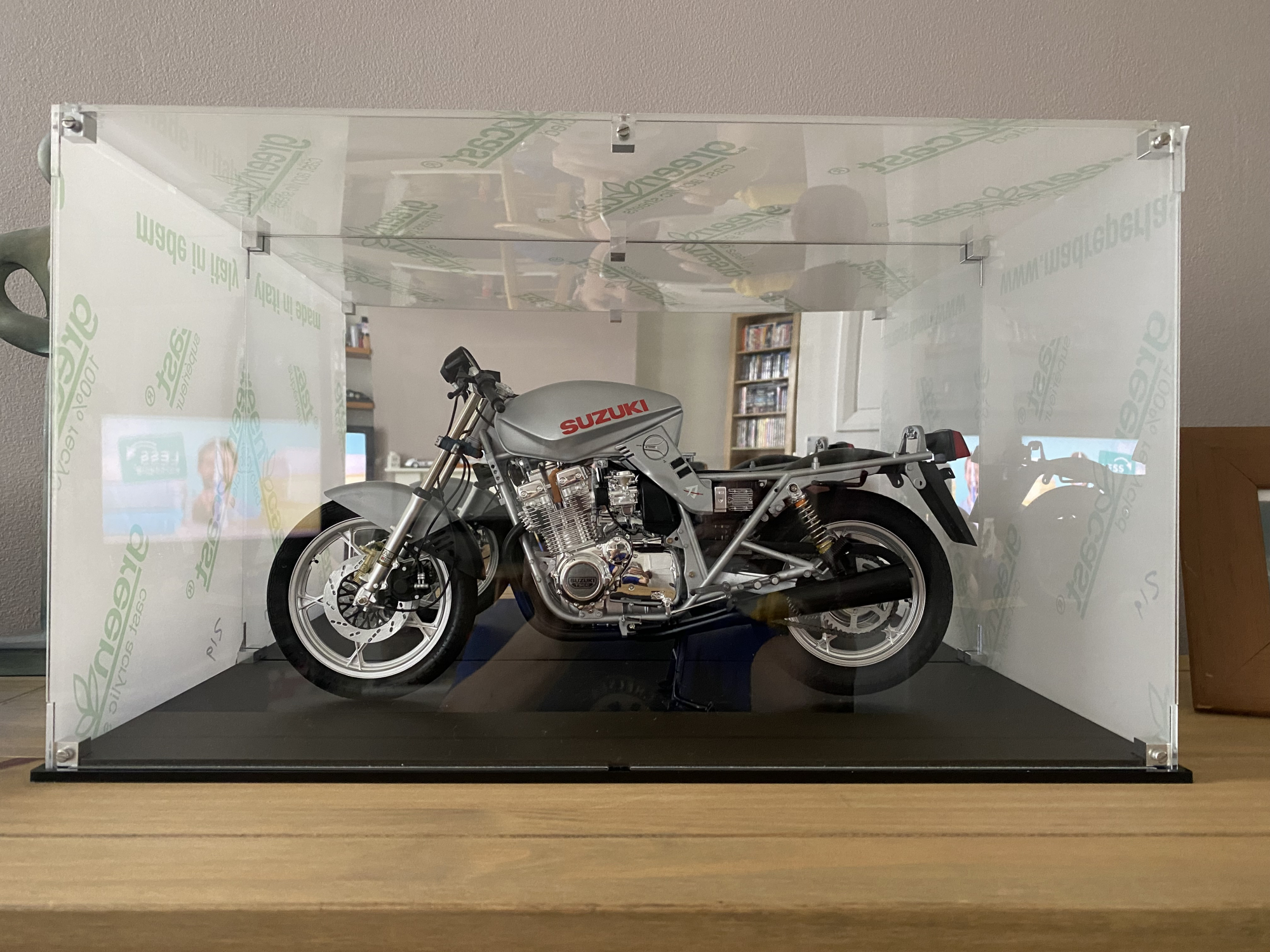 Custom Display Case - Matt Black Base