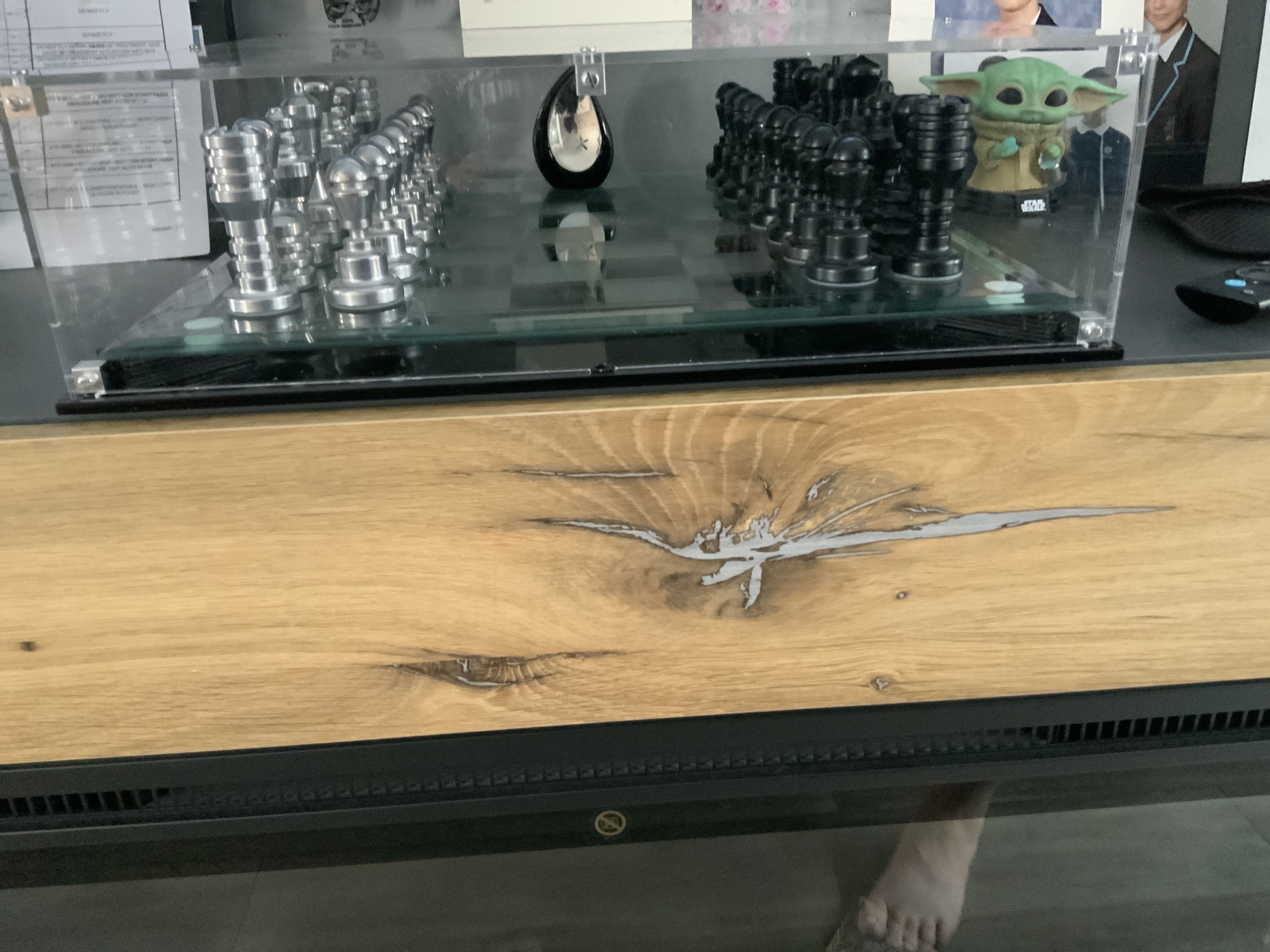 Custom Display Case - Matt Black Base