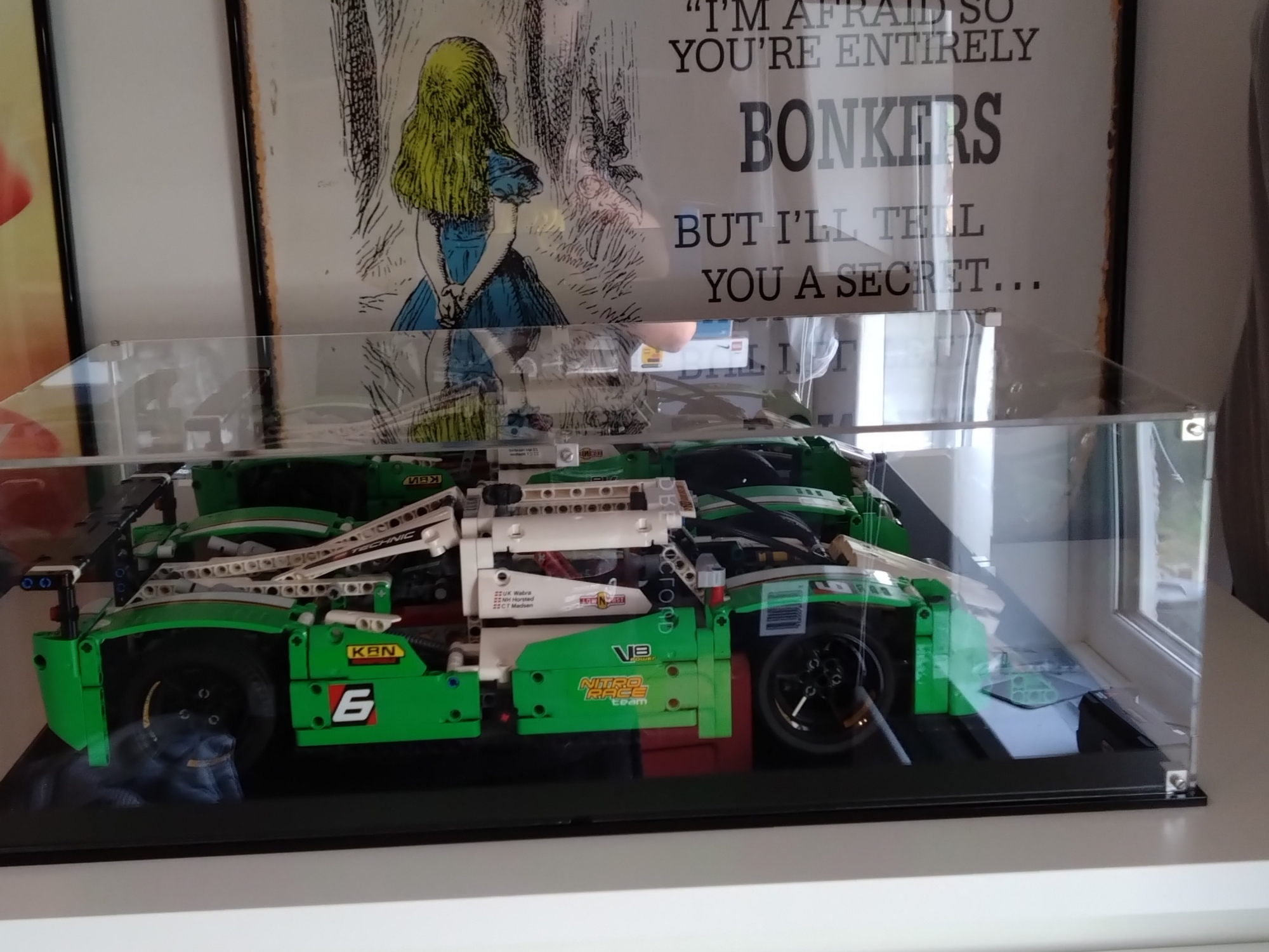 Custom Display Case - Matt Black Base