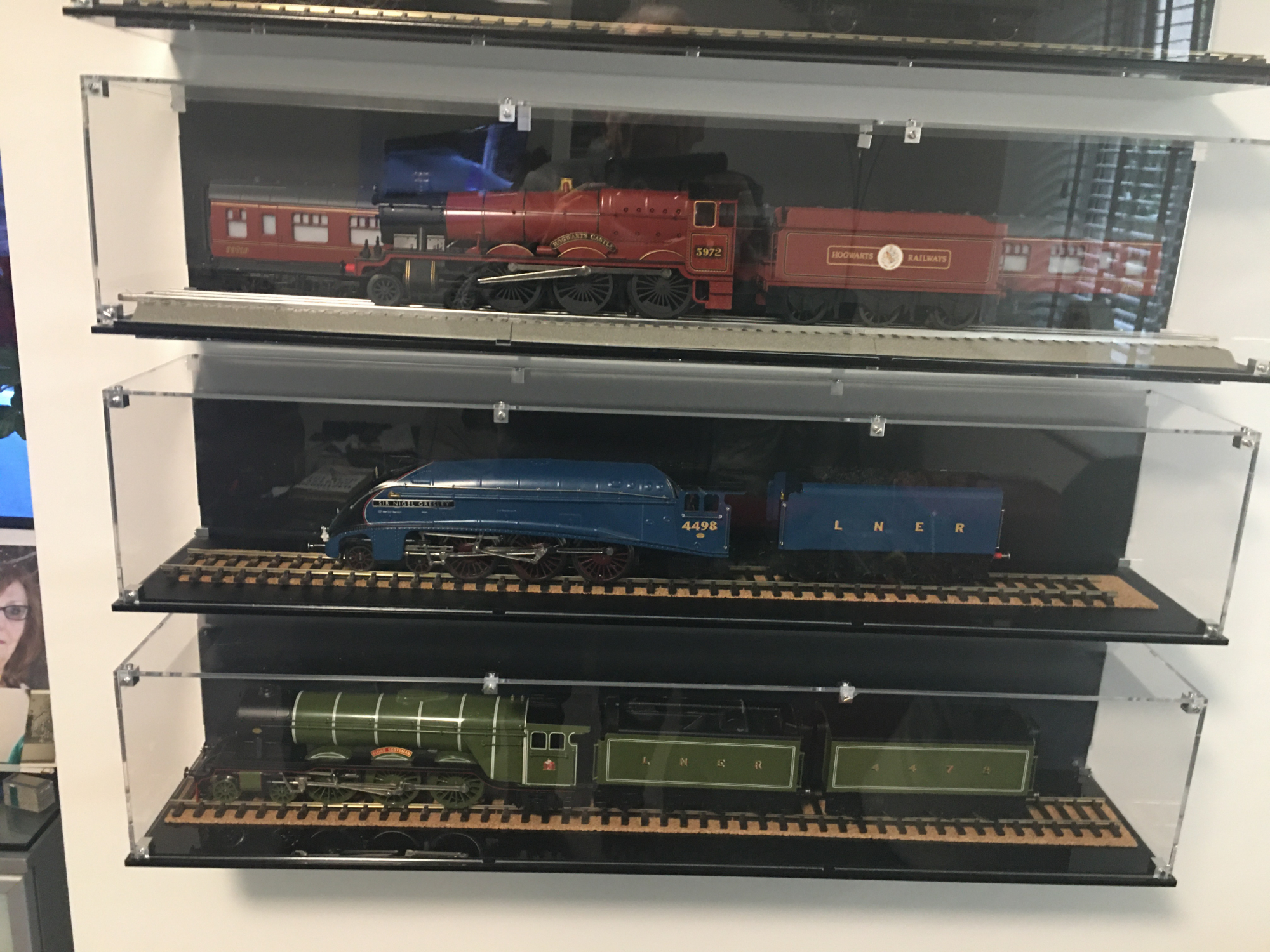 Custom Display Case - Matt Black Base